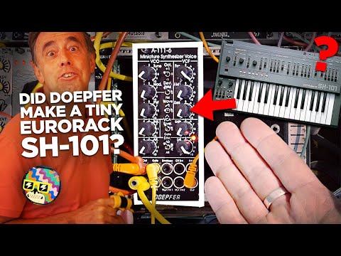 Doepfer A-111-6 Miniature Synthesizer Voice 2010s - Silver | Reverb