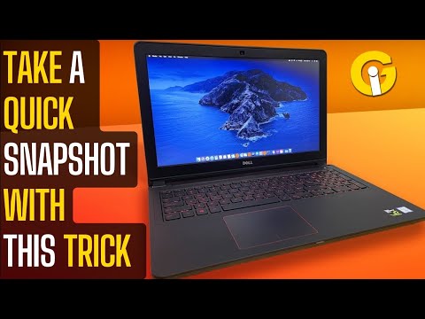 How to take a screenshot on Dell laptop