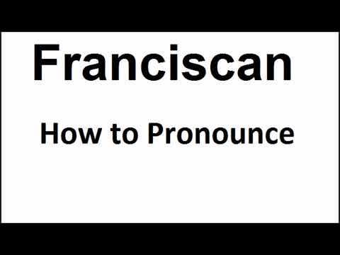 How to pronounce Franciscan||How to say Franciscan||Franciscan Pronunciation||ABDictionary