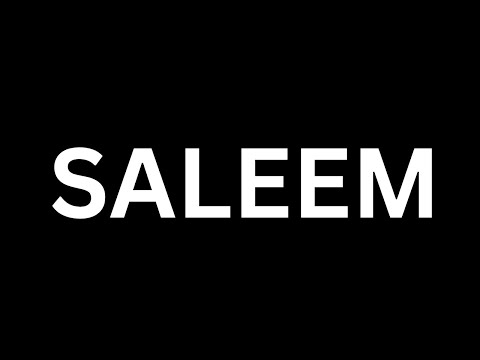 How to Pronounce ''Saleem'' in English language? |How to say Saleem?|