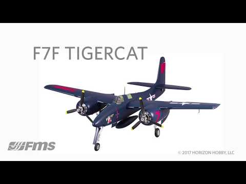 FMS F7F Tigercat PNP, 1700mm