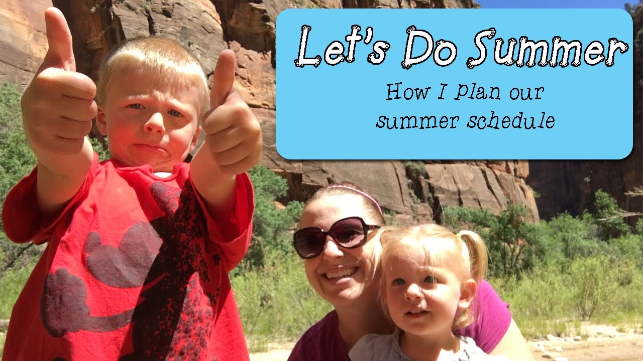 Summer Schedule || Daily & Monthly Planning