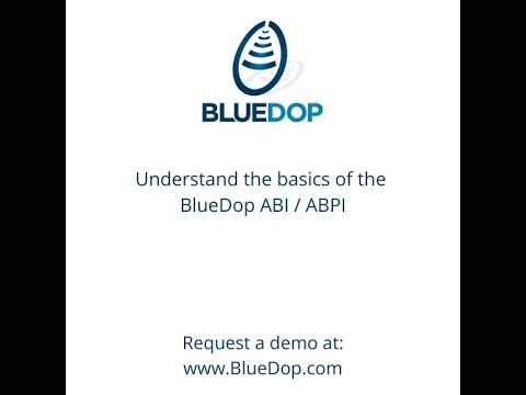 FAQ - Understanding the BlueDop ABI system.