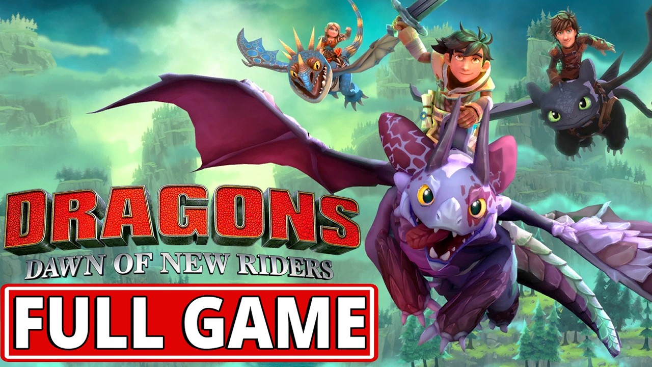 DreamWorks Dragons: Dawn of New Riders - FULL GAME walkthrough | Longplay