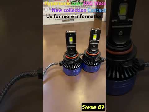 CAR LED BULBS 200 WATTS /HYPERSONIC CAR LED BULBS 200 WATTS NEW COLLECTION/GT9,GT10 CAR LED BULBS 🔥