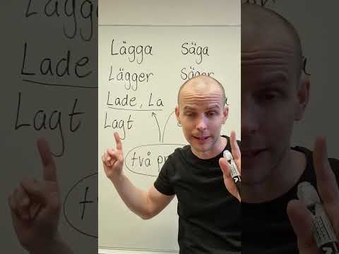 Två verb med två preteritum (dagens ord 12, SFI)