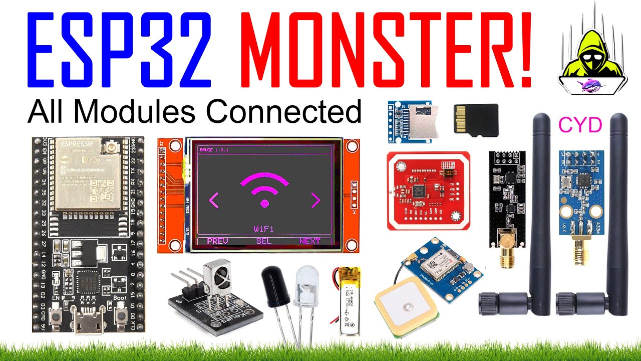 DIY CYD Bruce ESP32 Project with 2.4