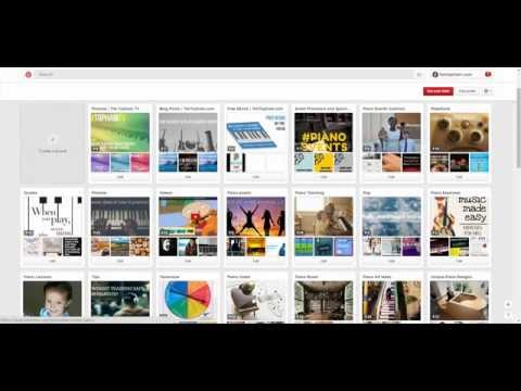 Quick intro to Pinterest for Piano Teachers