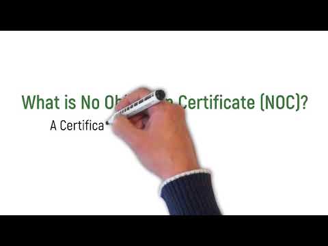What is the meaning of the term NOC (No Objection Certificate) in real estate development ?