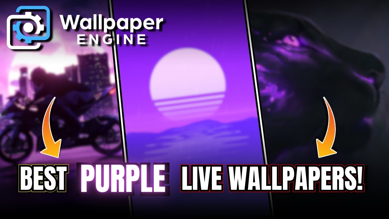Wallpaper Engine’s Best Purple-Themed Live Wallpapers!