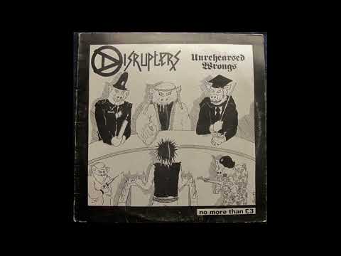 DISRUPTERS - Unrehearsed Wrongs 1983 Full LP
