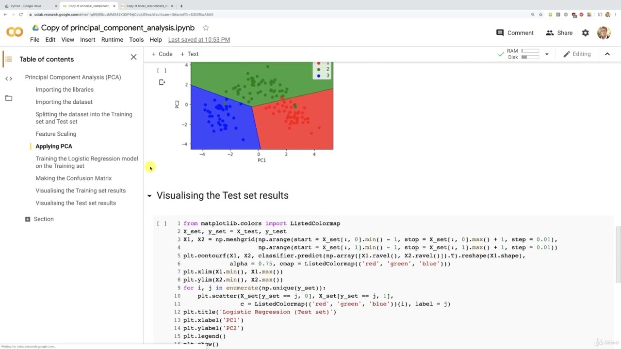 Linear Discriminant Analysis (LDA) in Python – Lecture No. 132