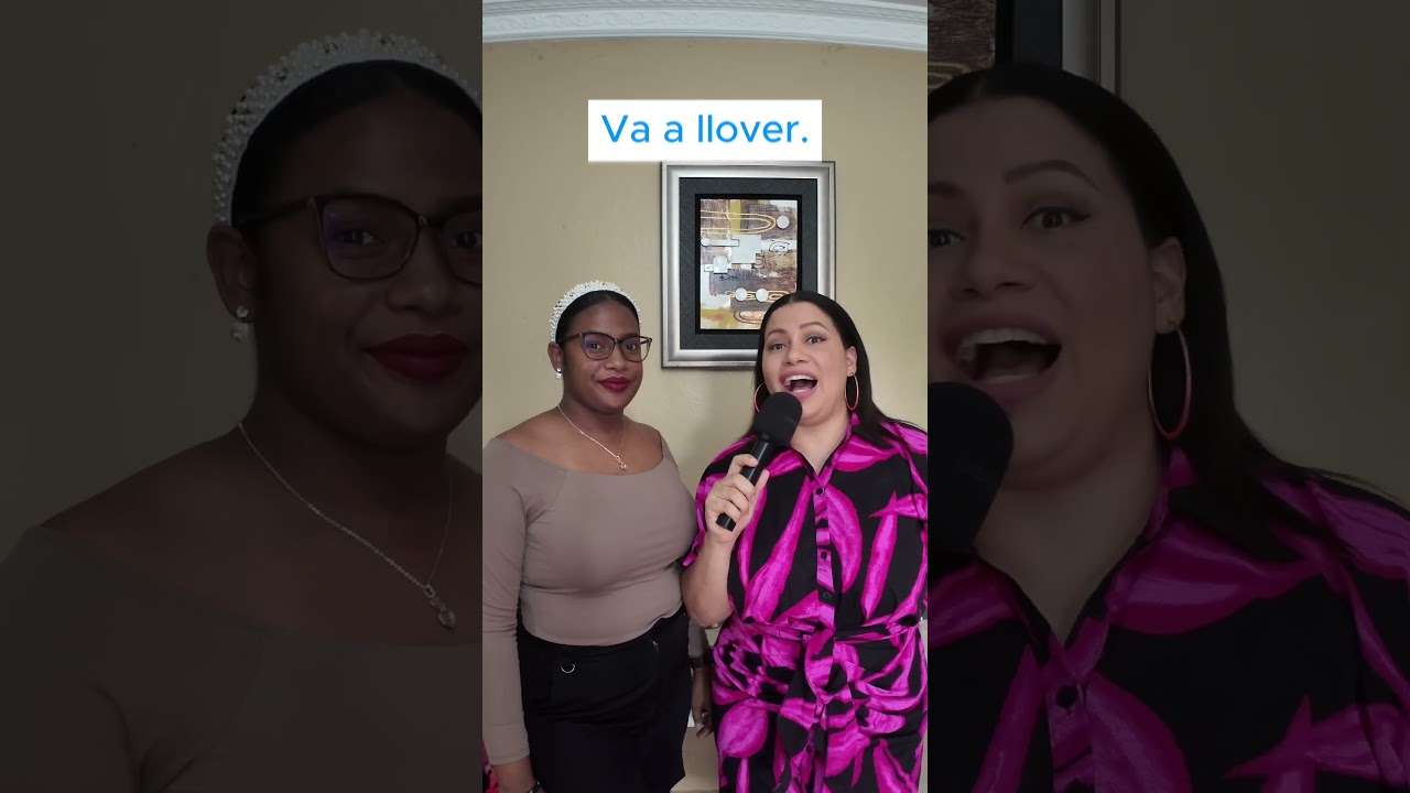 🌧️☔️ En diferentes tiempos verbales.