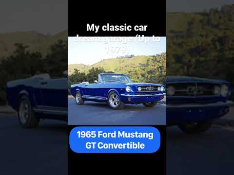 My Classic Car Dream Garage (Up to 1979, attainable) Tell me yours in the comments! #shorts