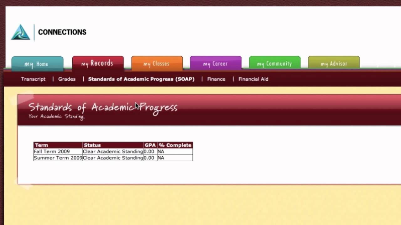 Connections Walkthrough Tutorial | Center for eLearning