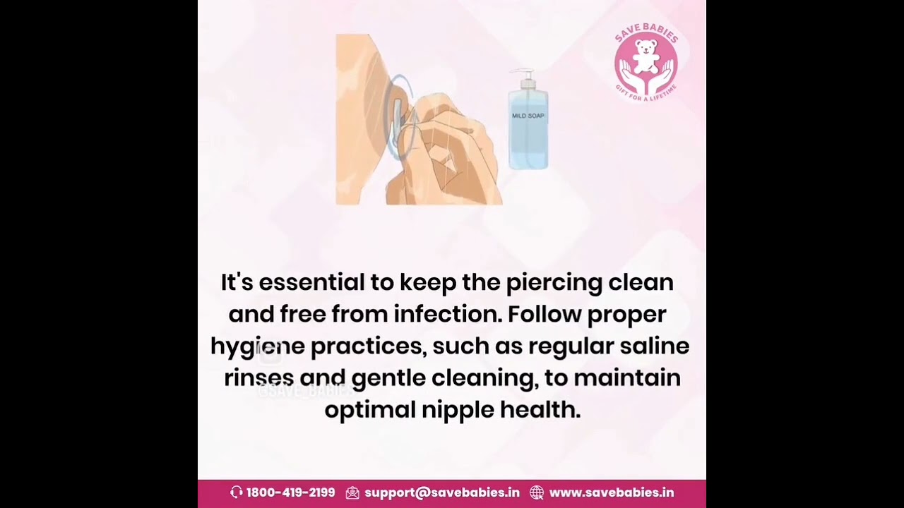 Nipple piercings and Breastfeeding