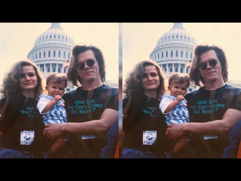 Kevin Bacon Celebrates Earth Day in Sweet Throwback Photo with Kyra Sedgwick and Son Travis