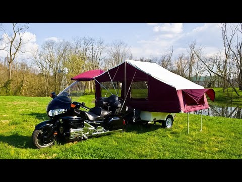 10 Motorcycle Camper Trailer Designed for Motorcycle Touring