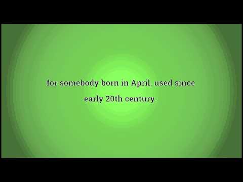 What April Means