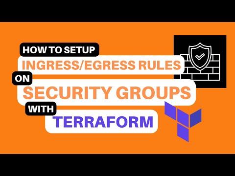 How to setup idempotent ingress/egress on Security Groups with Terraform