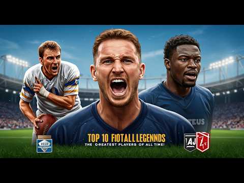TOP 10 GREATEST FOOTBALLERS OF ALL TIME 🏆⚽️ | Best Soccer Players Ever | Football Legends
