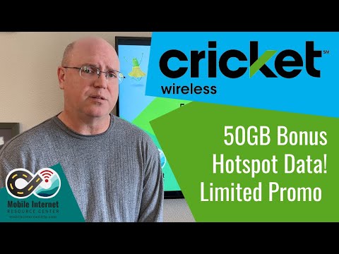 Cricket Wireless Promo: 50GB Bonus Data on Simply Data Plans