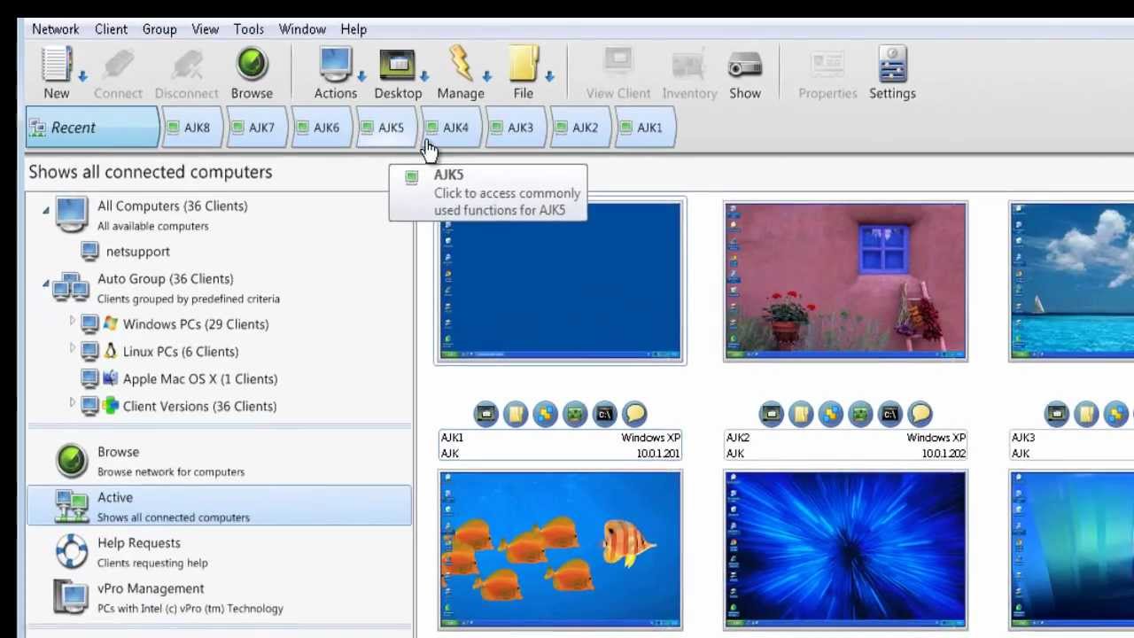 NetSupport Manager Remote Control Software - Product Overview and Configuration options