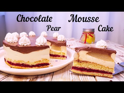 Double Chocolate Mousse Cake/ BEST CHRISTMAS DESSERT EVER/ ASMR