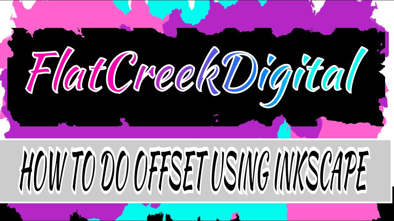 How to do offset using Inkscape, Inkscape Tutorial