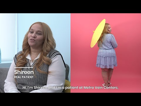 Real Patient Stories: Shireen | Spider Veins, Varicose Veins & Heavy Legs | Metro Vein Centers