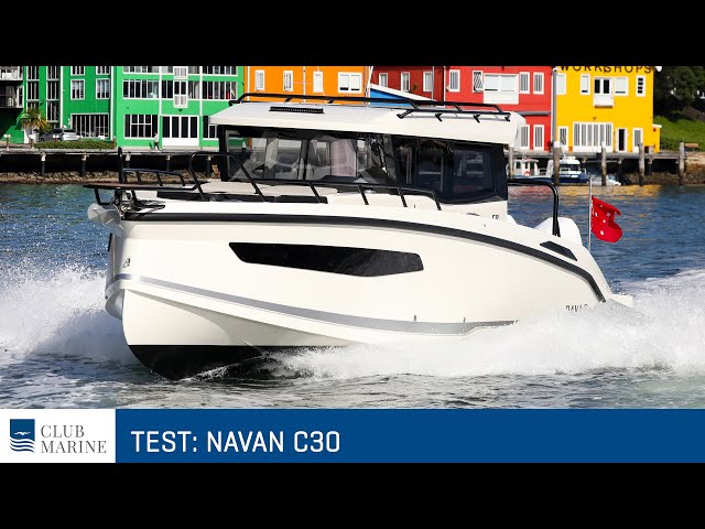 Navan 30 boat test | Club Marine Australia