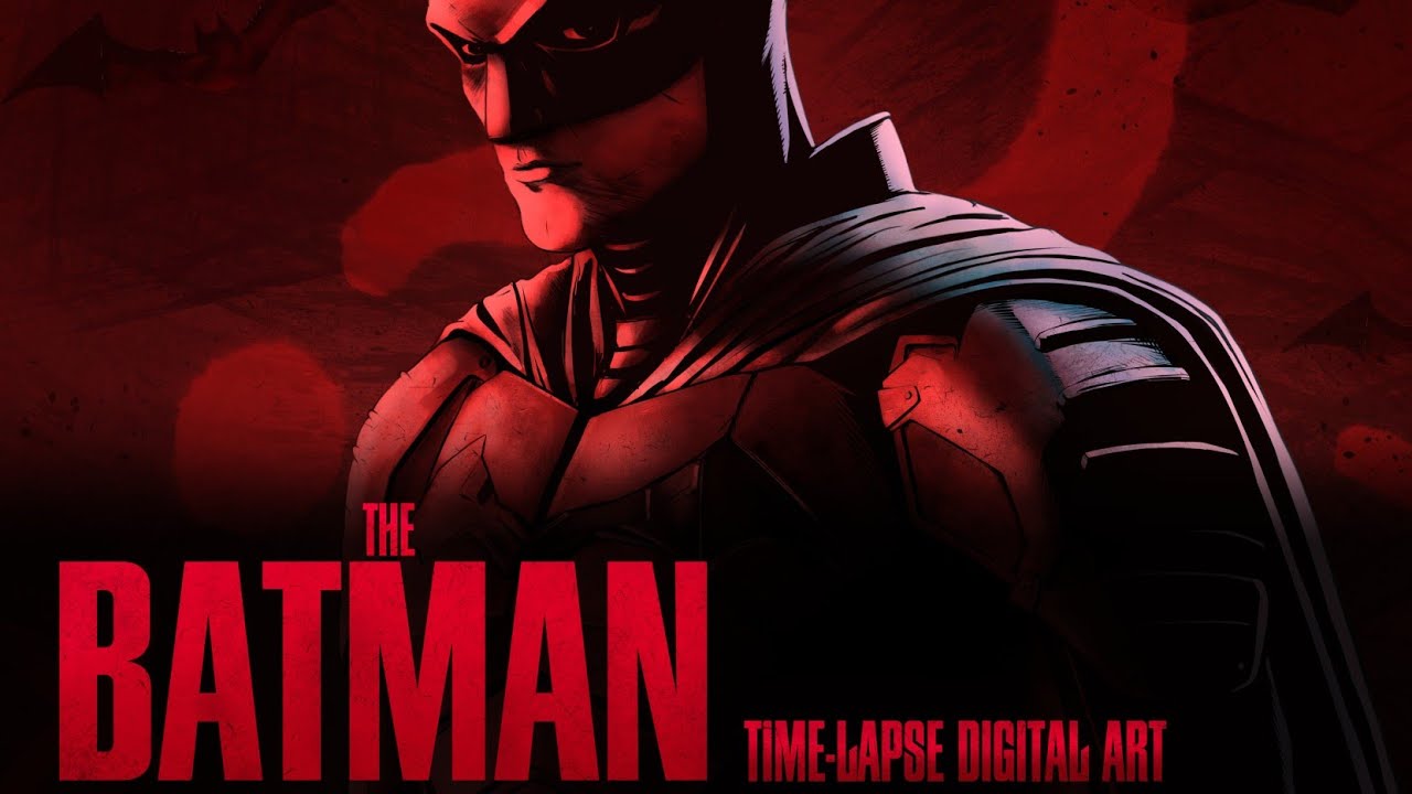 THE BATMAN | Digital Art Time-Lapse