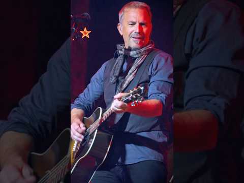 Kevin Costner singing and playing guitar 🎸