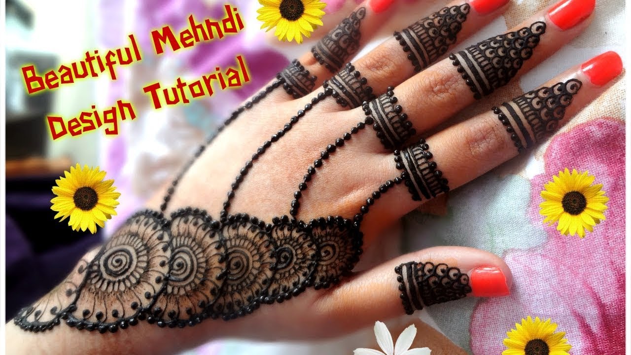Simple Easy Eid Mehndi Designs 2016 2017 Latest Collection