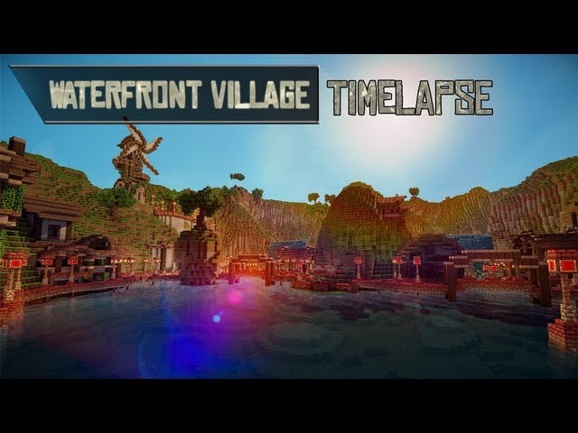 Waterfront Village [Sneak peak of the Unity adventuremap] Minecraft Map