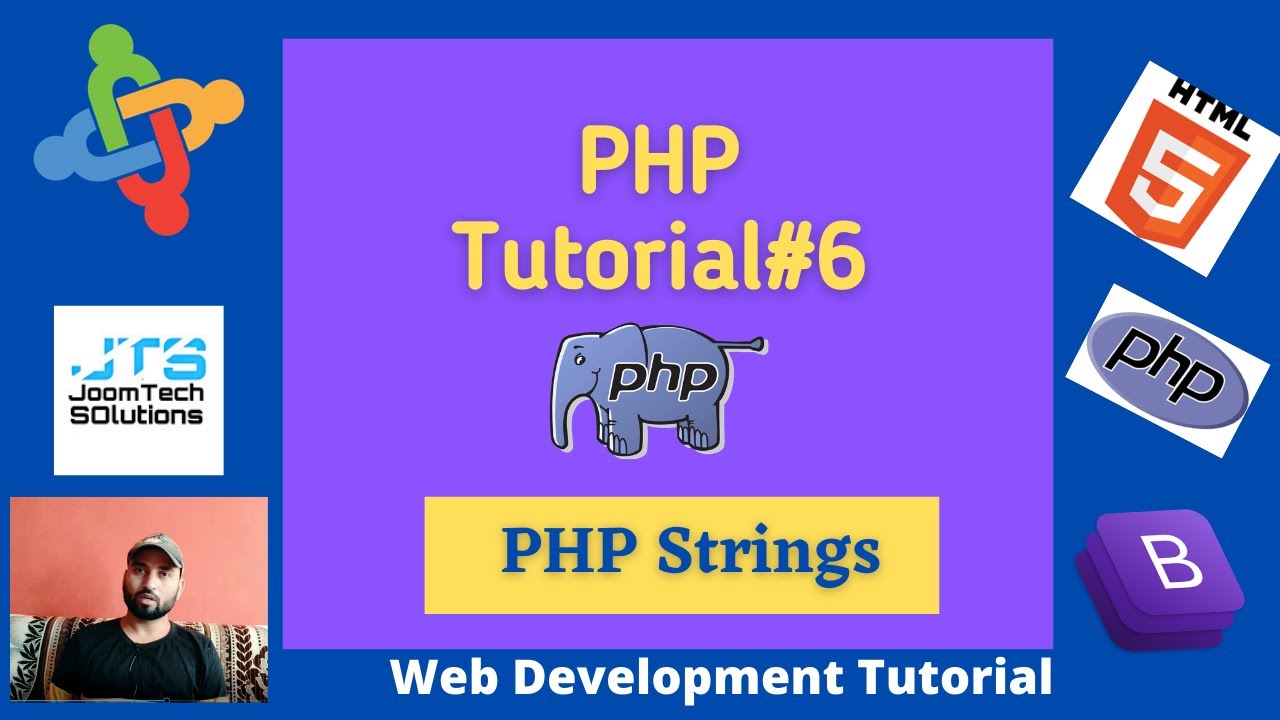 PHP Strings | PHP String Functions | PHP Tutorial#6 | Website Development Course