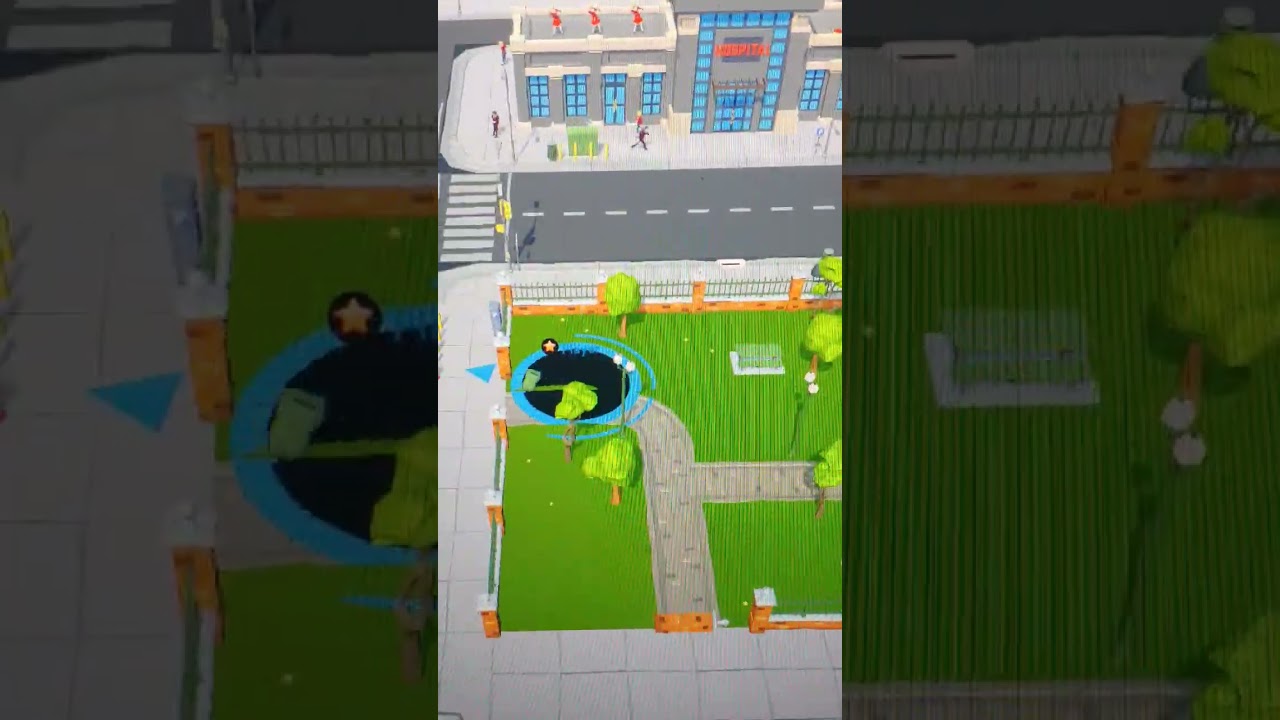 Create a huge hole in Hole.io on GNHUSTGames! #unblockedgames #gnhustgames #holeio