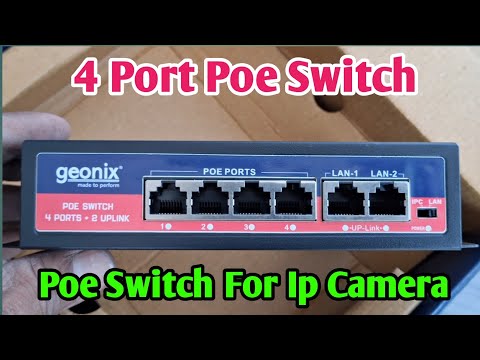 4 Port Poe Switch | Poe Switch 4 Port | Poe Switch For Ip Camera