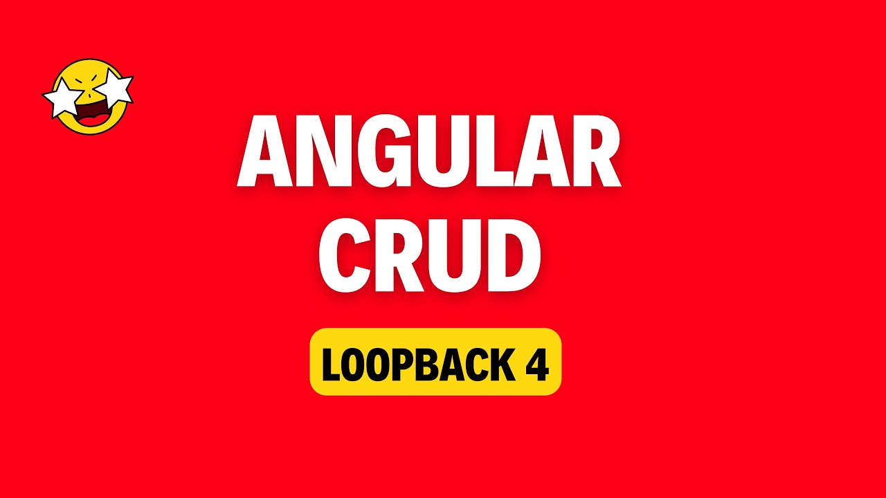 Angular CRUD | loopback 4 | Mysql | Bootstrap | Source code