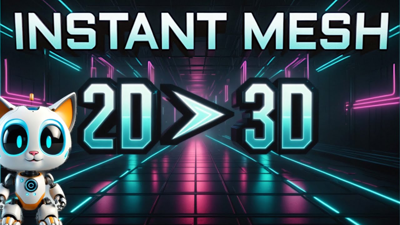 New Image to 3D App - AI Mesh Generation with InstantMesh on Kaggle