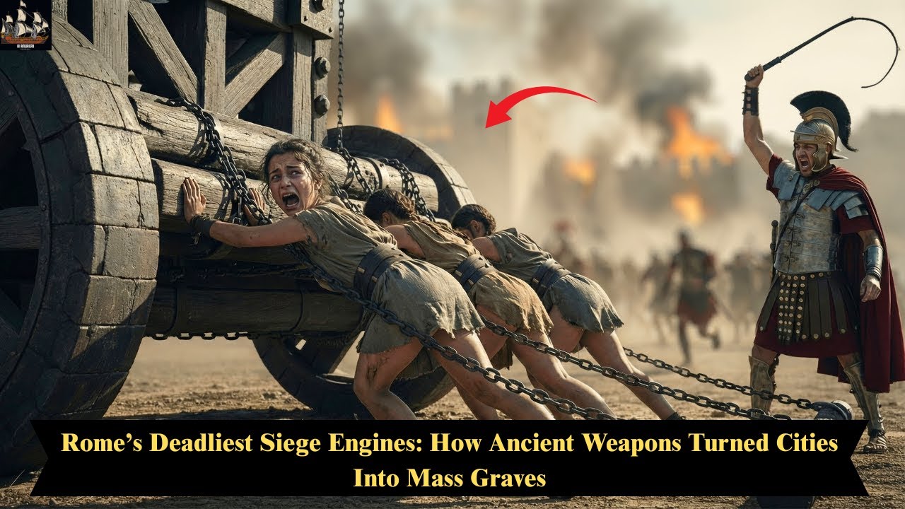 Rome’s Deadliest Siege Engines: How Ancient Weapons Turned Cities Into Mass Graves