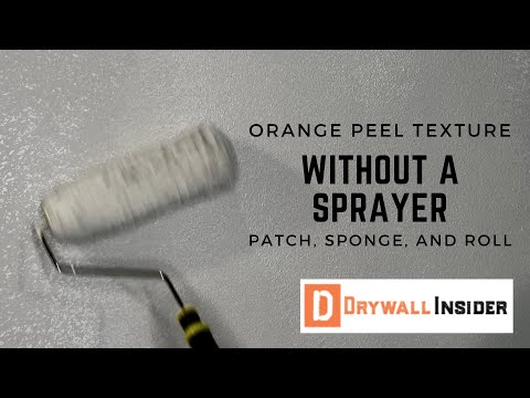 Orange Peel Texture Without a Sprayer