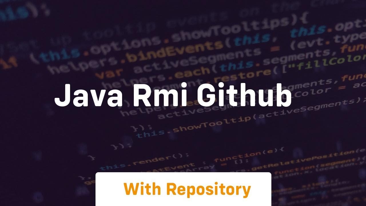 java rmi github
