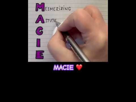 Meaning of the name MACIE #meaning #name #macie