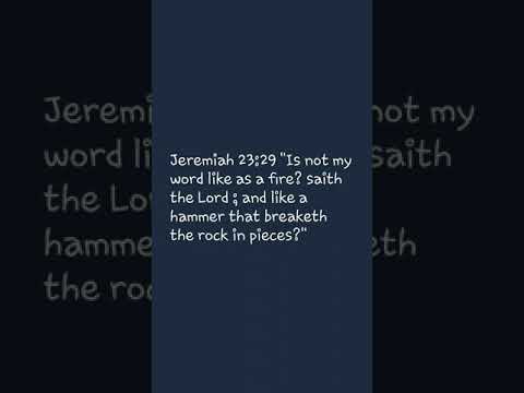 Prophetic Shorts - What Does "Fire" Mean In Bible Prophecy? Part 1 of 2