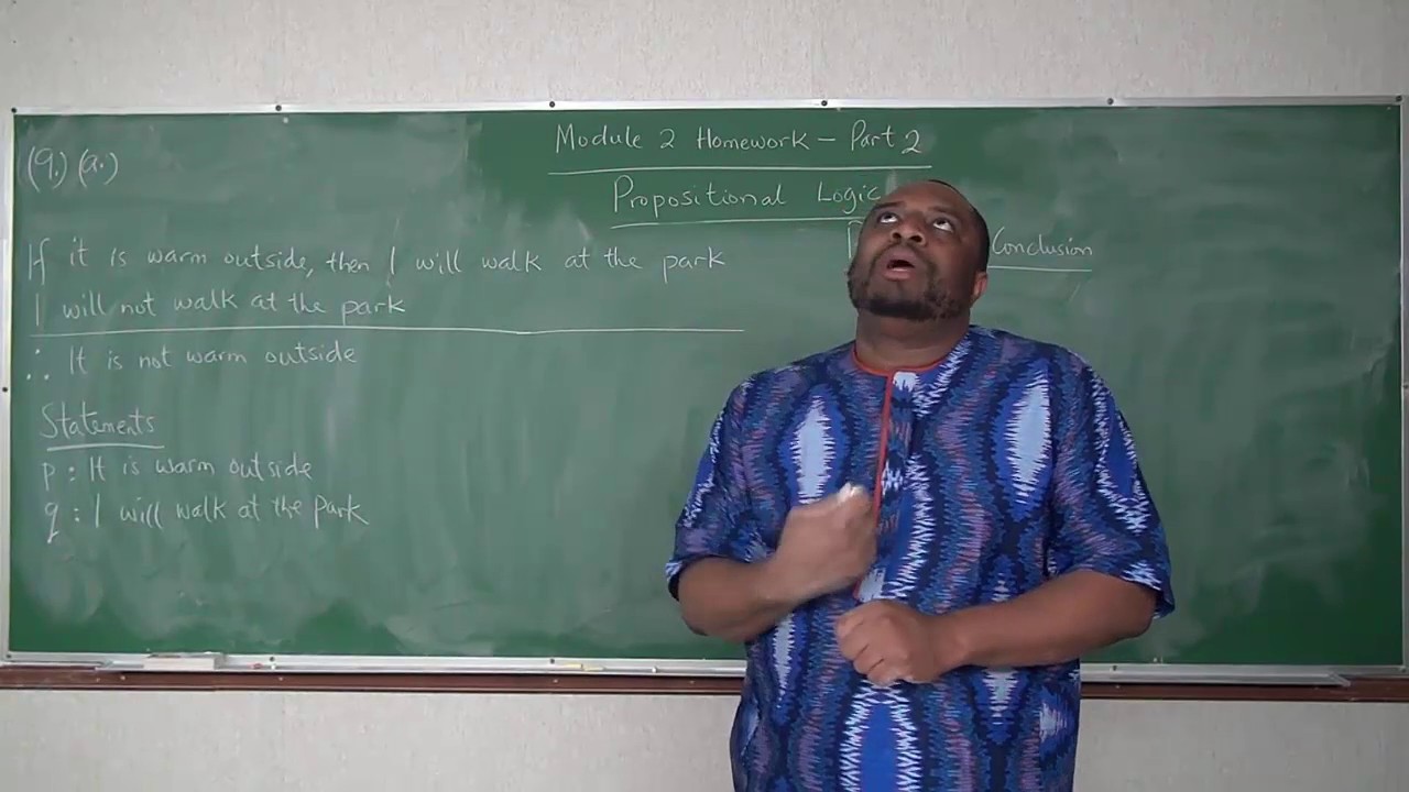 Module 2 Homework - Part 2 (Propositional and Predicate Logic)
