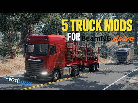 5 TRUCK MODS for BeamNG Drive | FREE