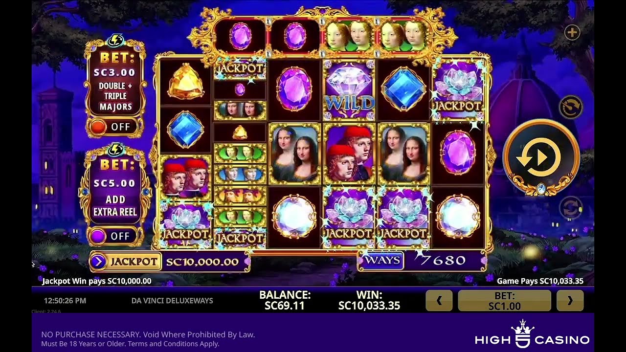One of the BIGGEST JACKPOTS EVER in YouTube on HIGH 5 CASINO SWEEP PLAY