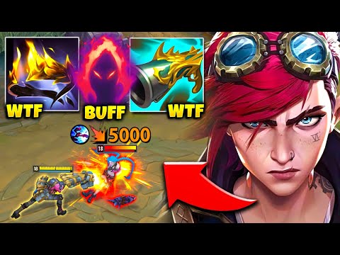 So I think lethality Vi might be a little unfair... (100% ONE SHOTS)