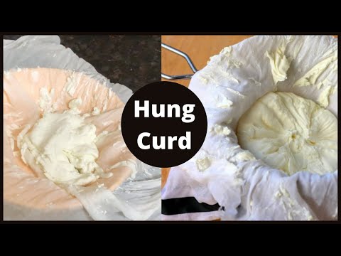 Hung Curd Recipe | Hung Yogurt | दही का चक्का